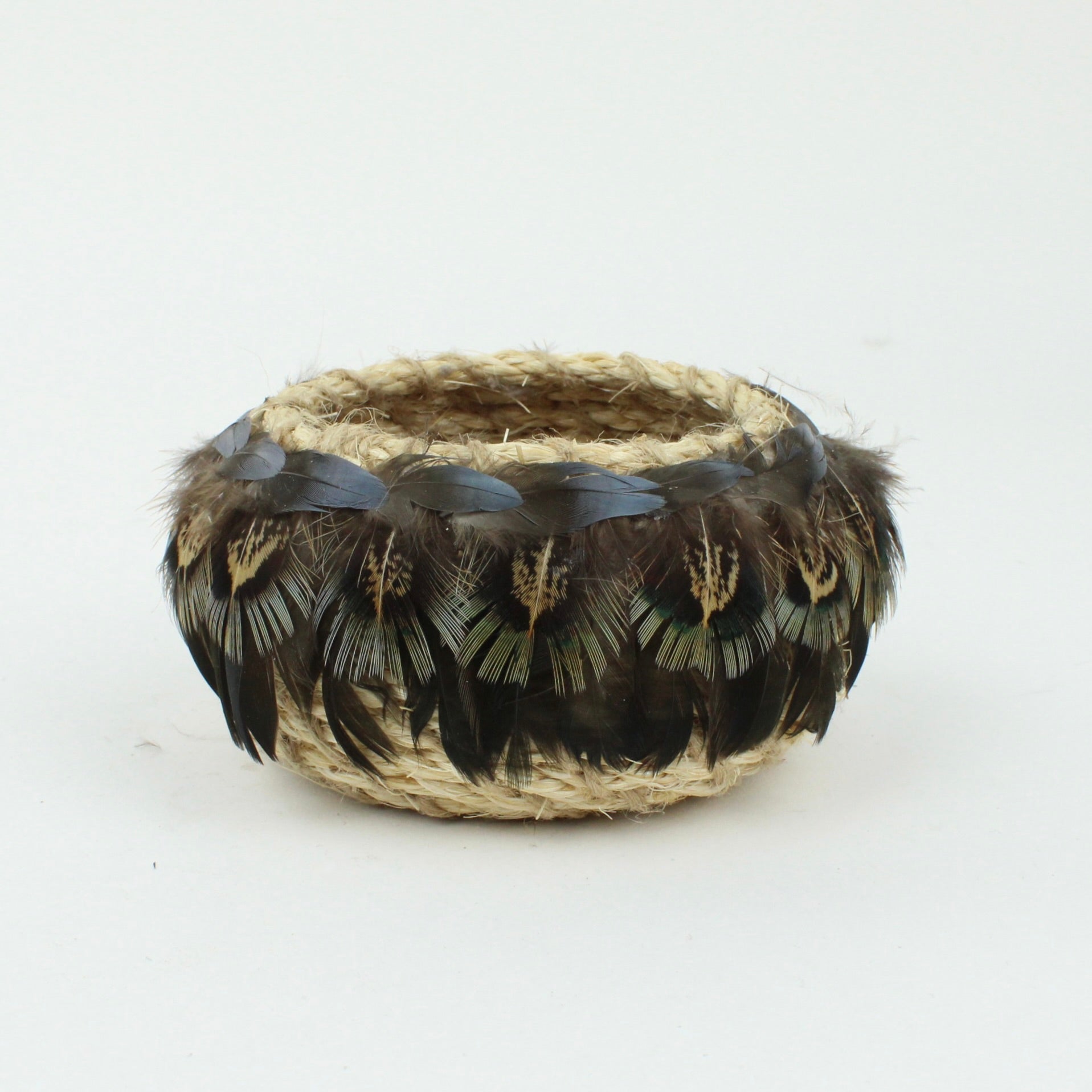 Small Round Nest - spoonbill duck – Kina NZ Design + Artspace