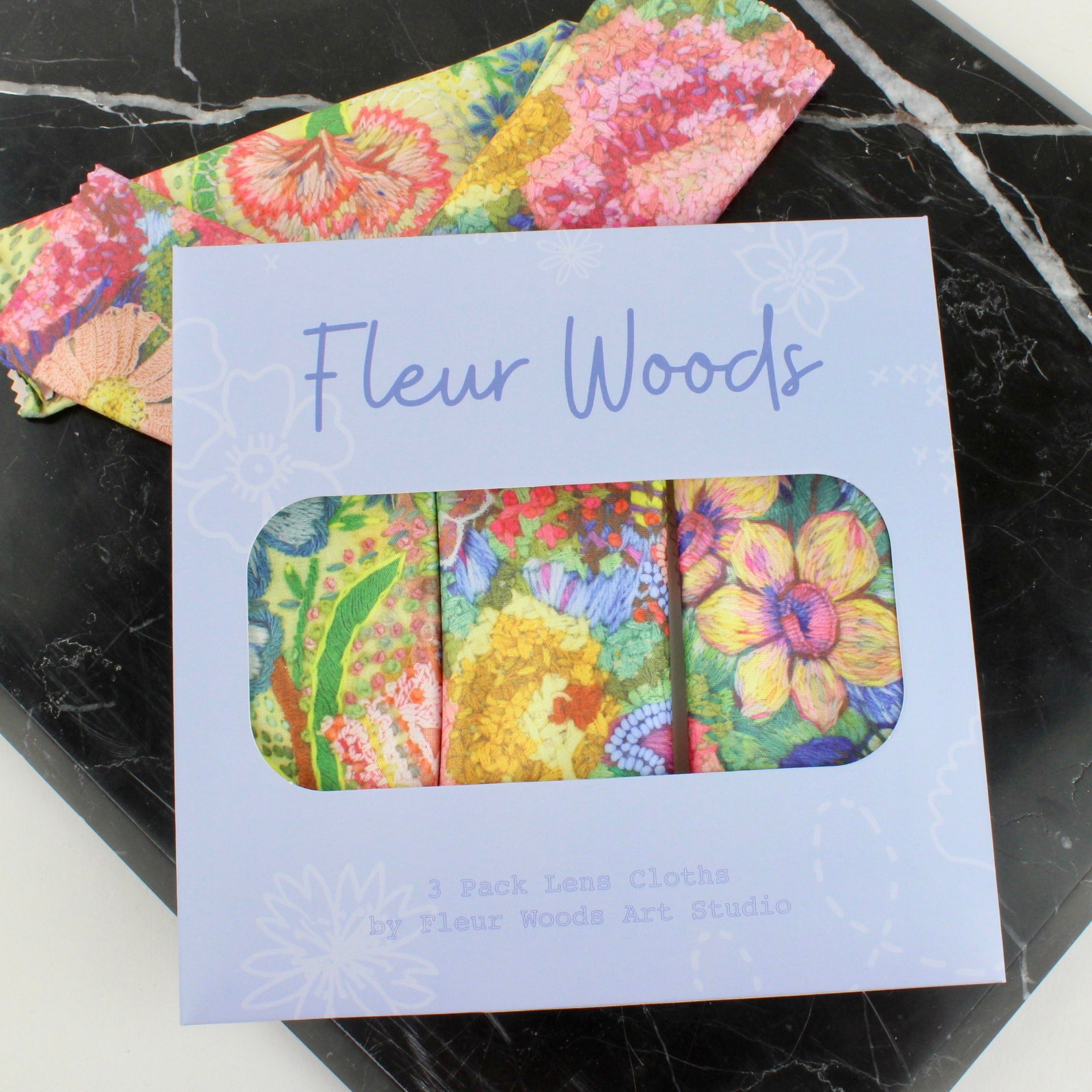 Meadow Lens cloths - set of three – Kina NZ Design + Artspace
