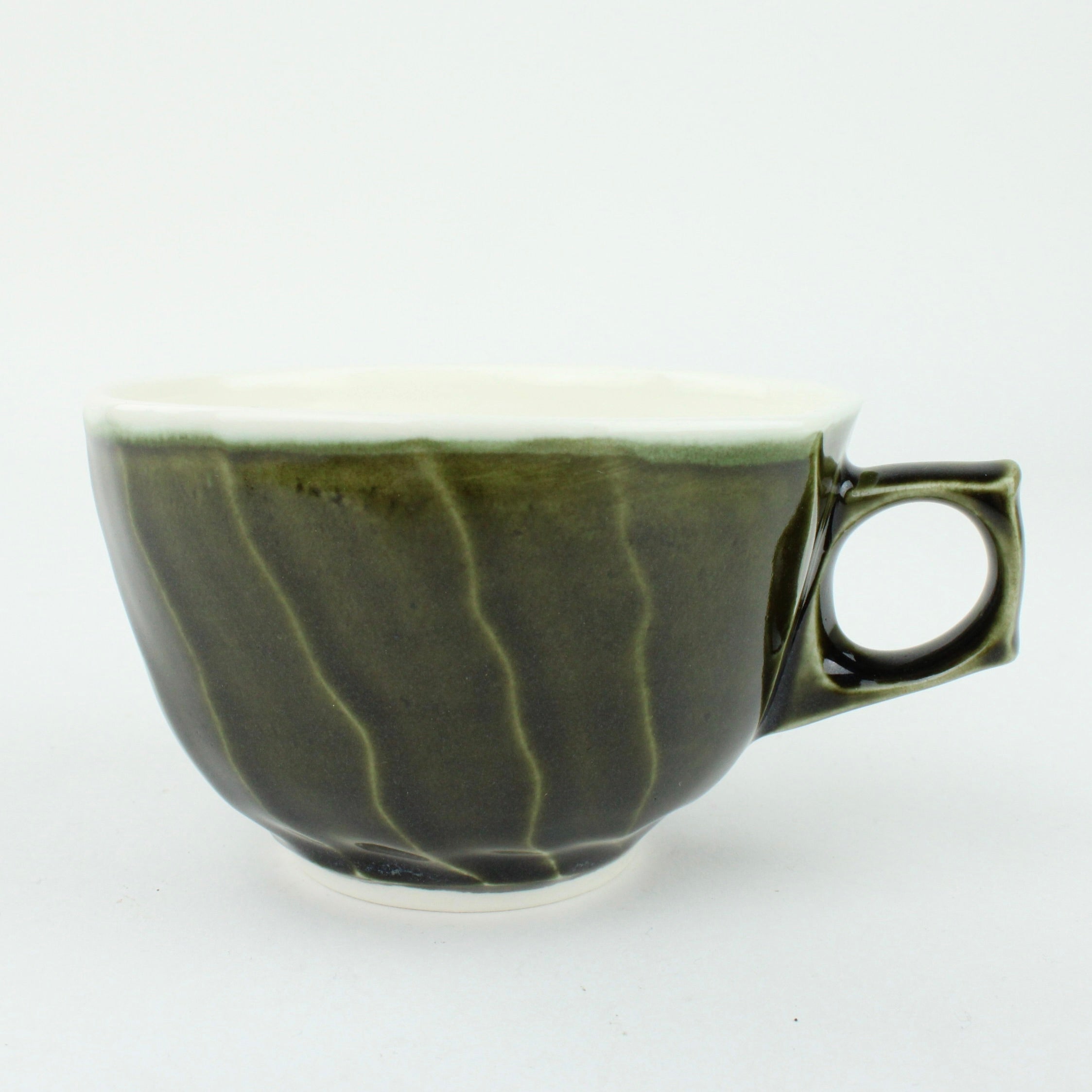 Faceted Tea Cup - pixie handle – Kina NZ Design + Artspace