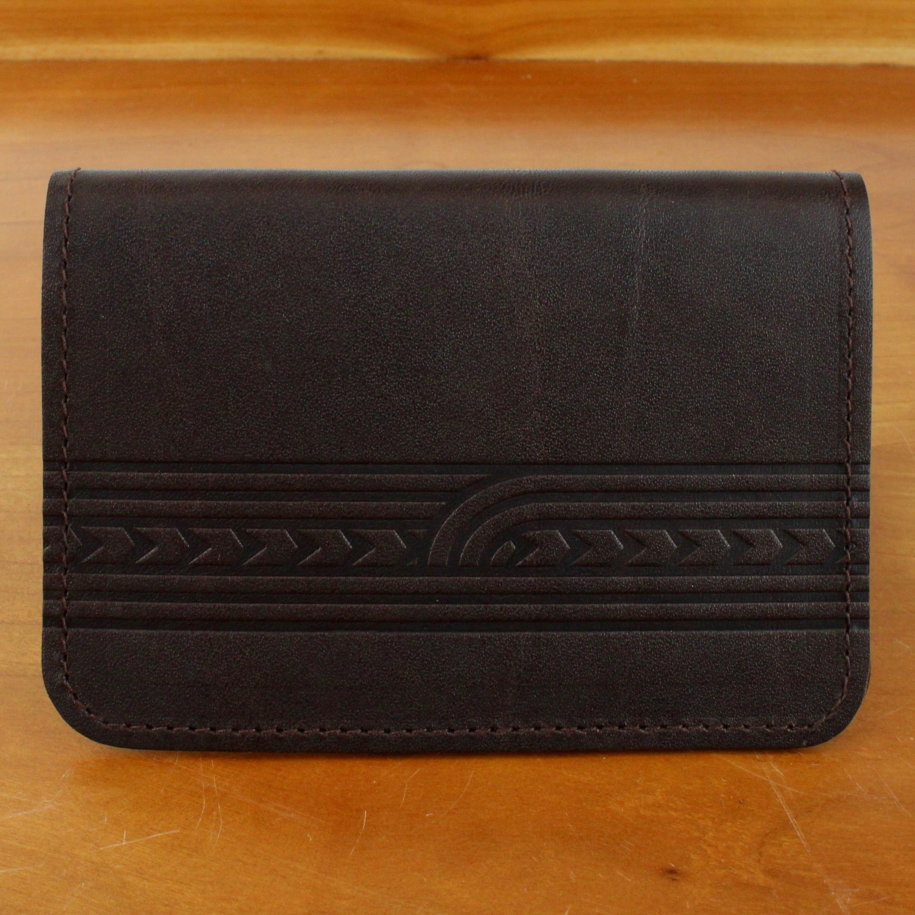 Leather Card Wallet - Whakarare – Kina NZ Design + Artspace