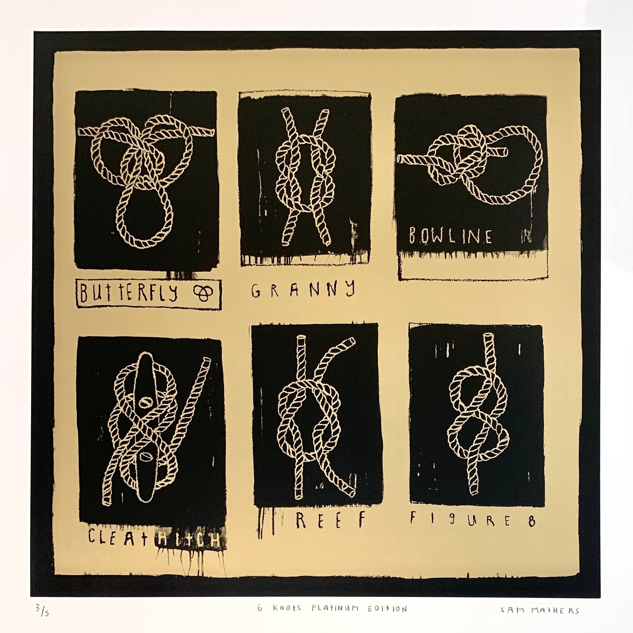 6 Knots - Platinum Edition – Kina NZ Design + Artspace