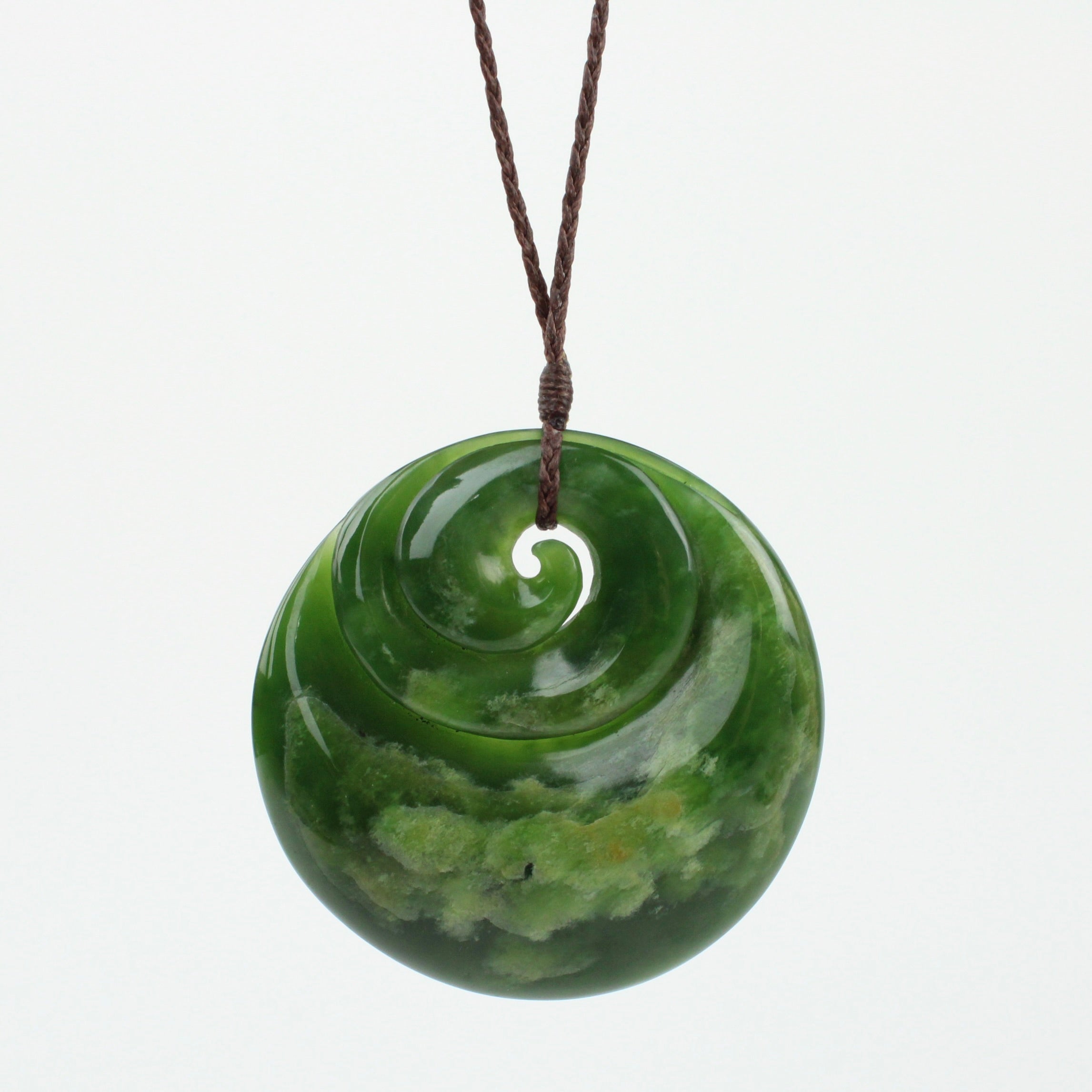 Greenstone Koru Disc Wave - Marsden Flowerjade I – Kina NZ Design ...
