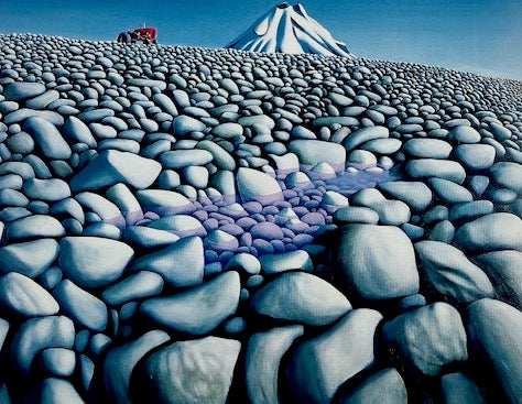 Rocks, Tractor and Mountain - 3rd Edition – Kina NZ Design + Artspace