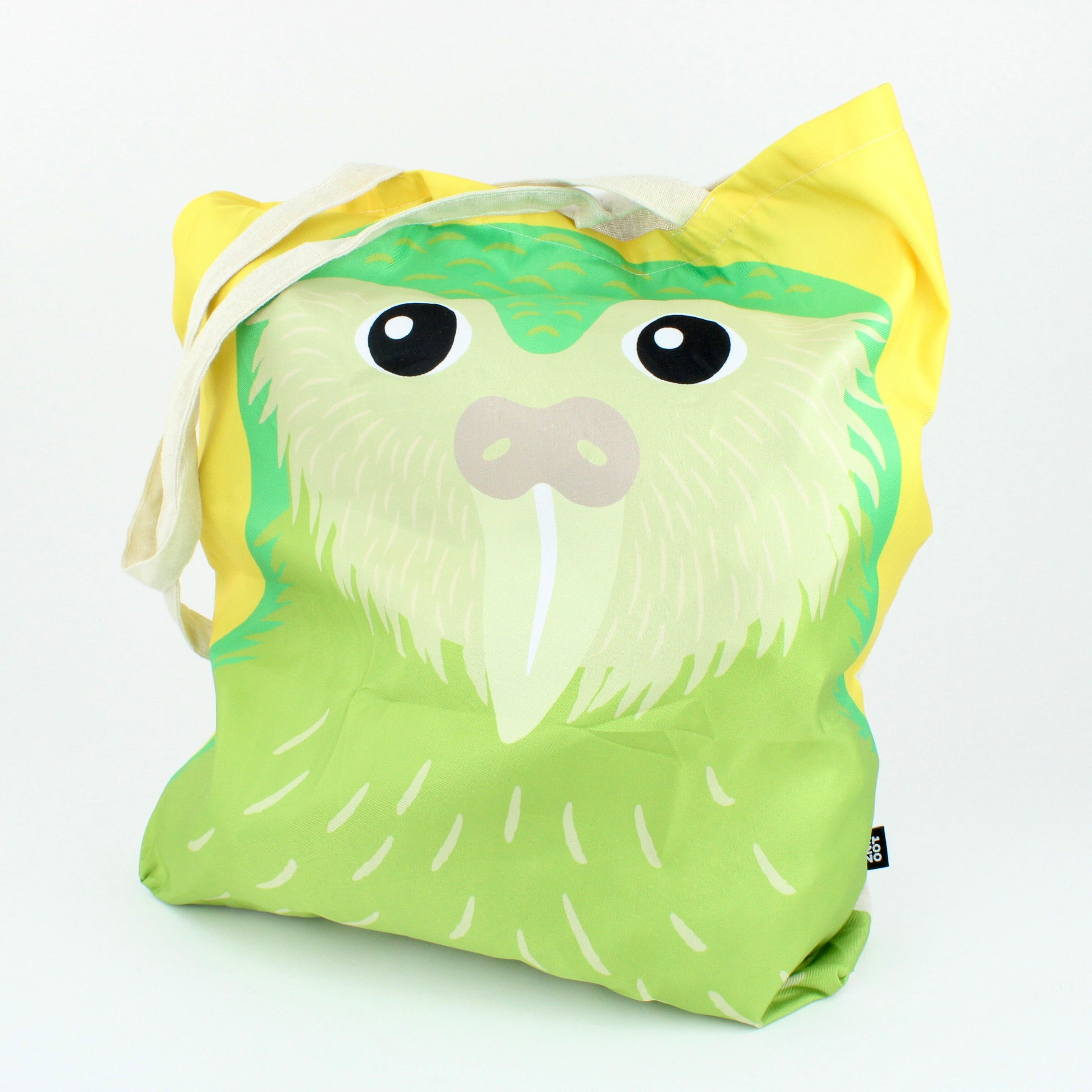 Bright Shopping Bag - Kakapo – Kina NZ Design + Artspace