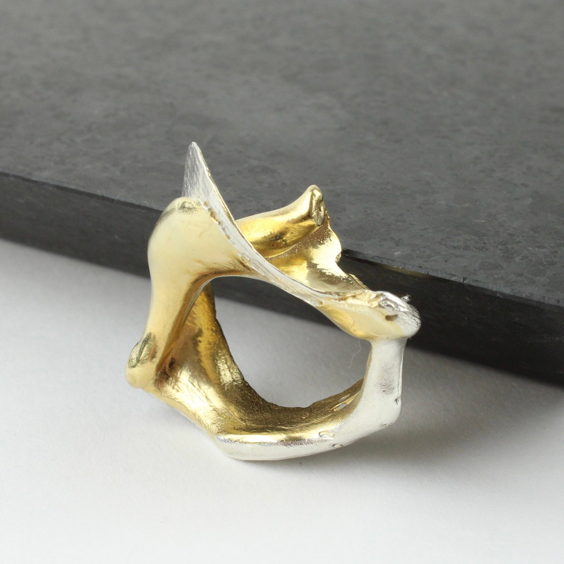 Shell Ring - gold – Kina NZ Design + Artspace