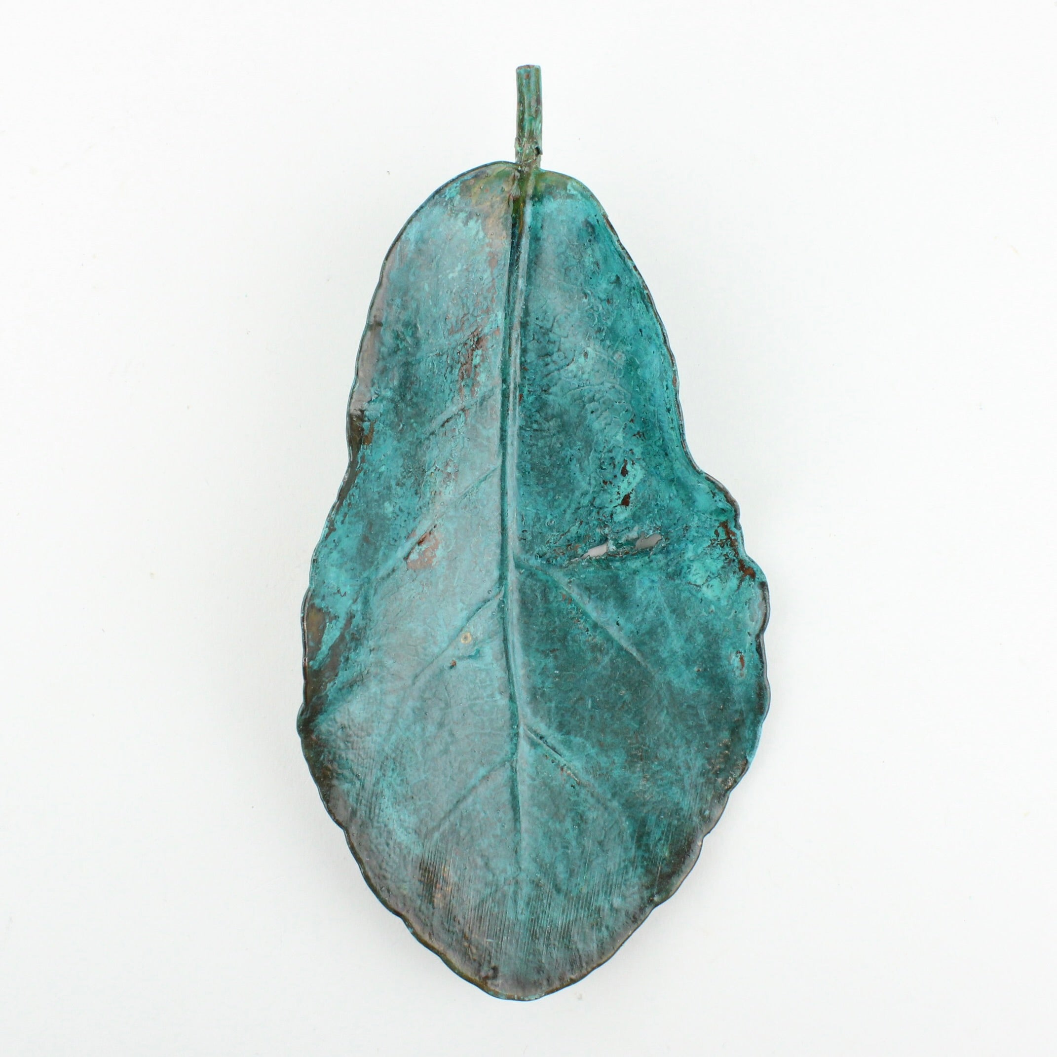 Copper Puka Leaf - green – Kina NZ Design + Artspace