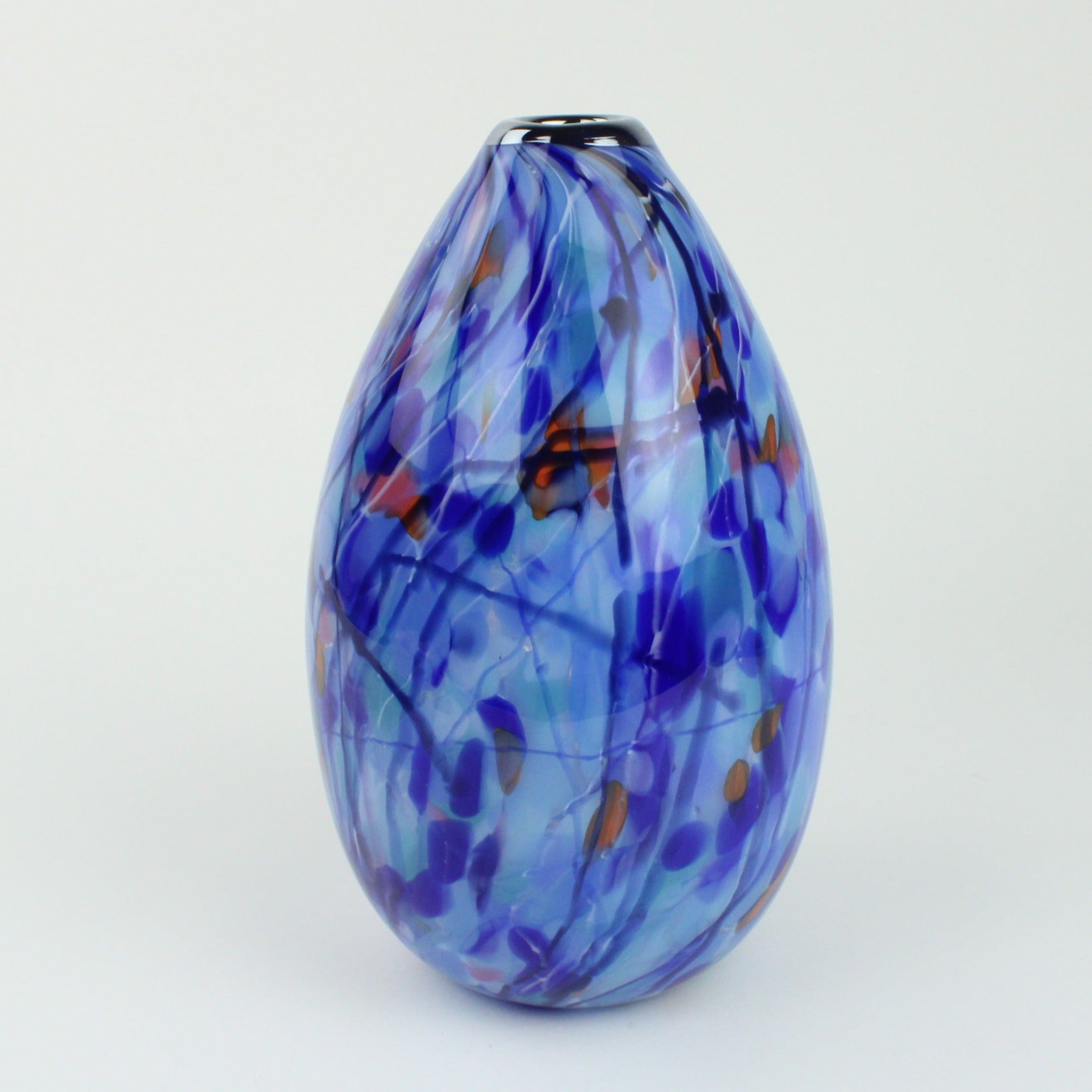 Teardrop vase - sky blue – Kina NZ Design + Artspace