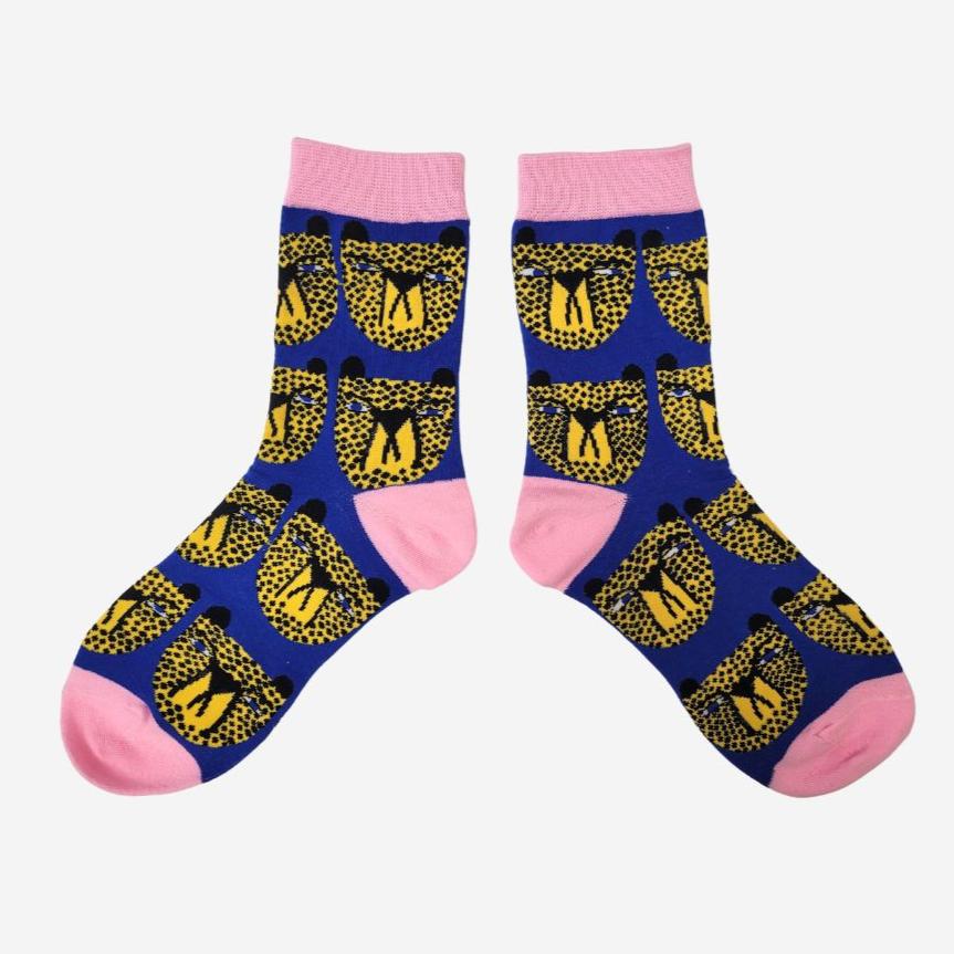 Cheetah Socks – Kina NZ Design + Artspace