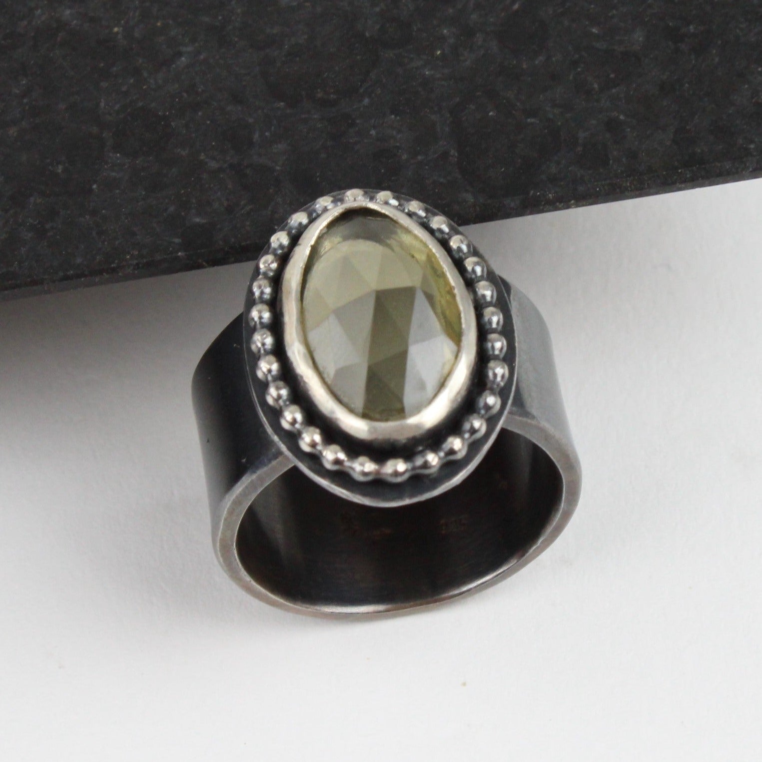 Oval citrine ring – Kina NZ Design + Artspace