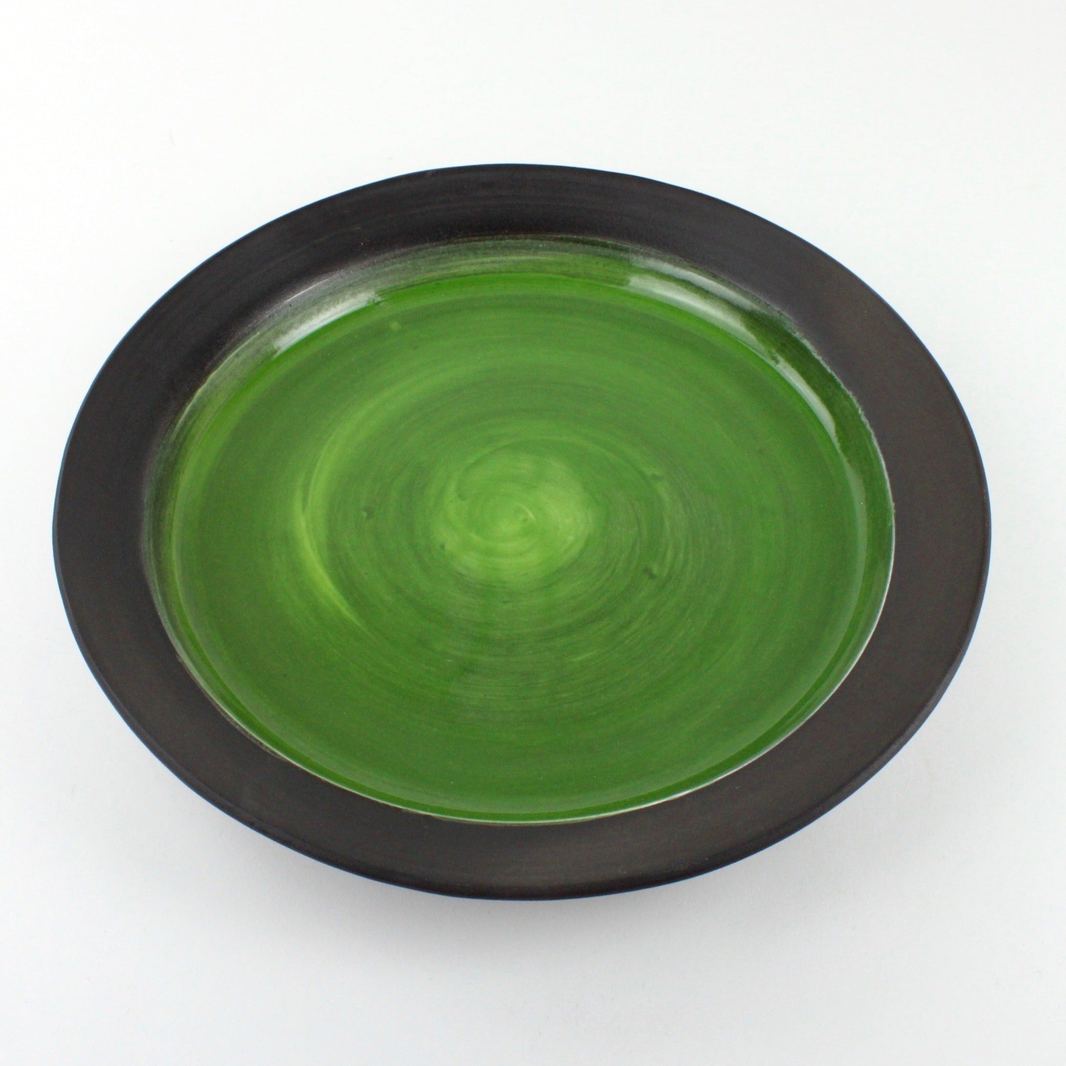 Large green platter – Kina NZ Design + Artspace