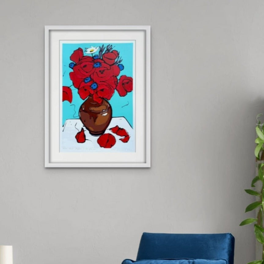 Red Poppies and Cornflowers – Kina NZ Design + Artspace