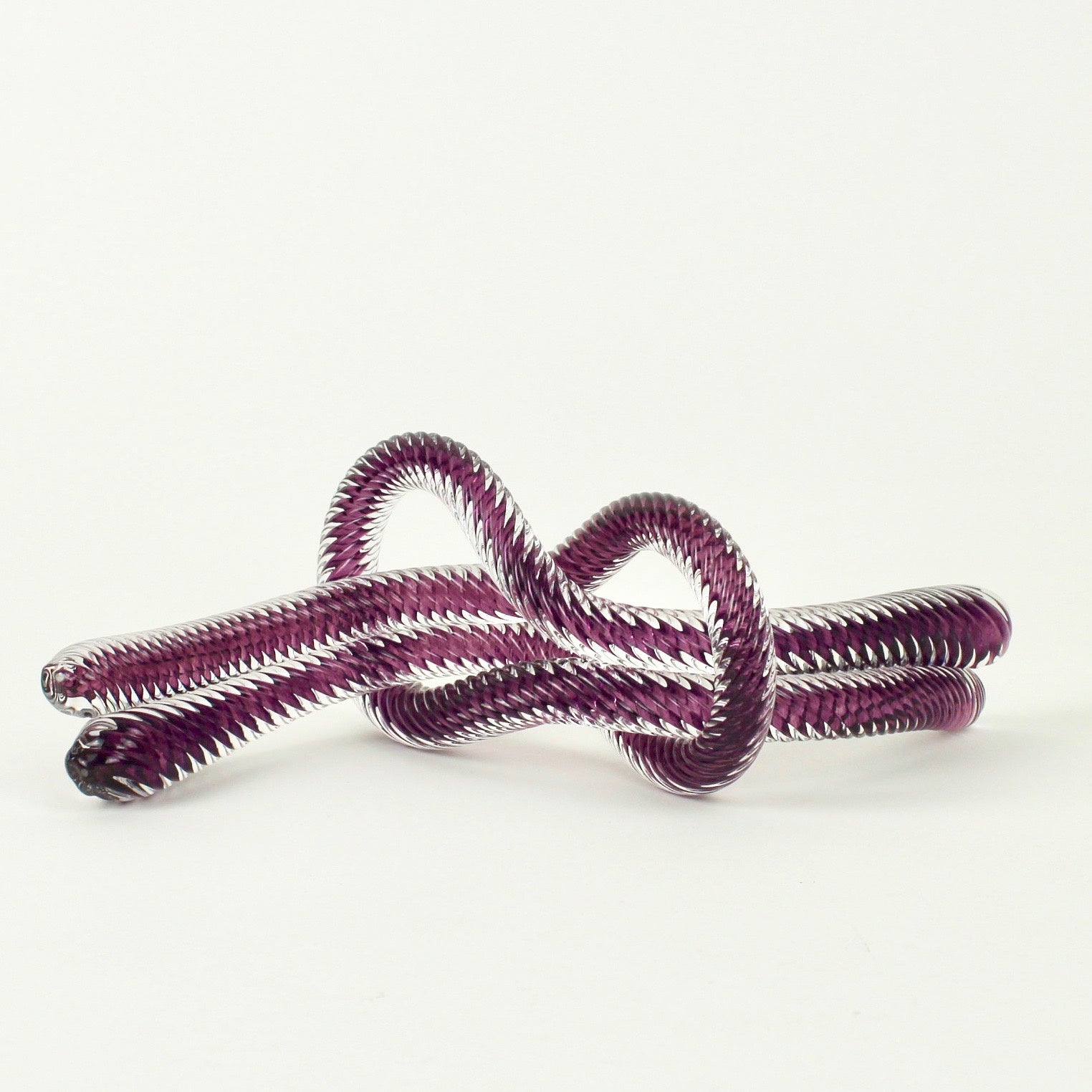 Glass knot - purple – Kina NZ Design + Artspace