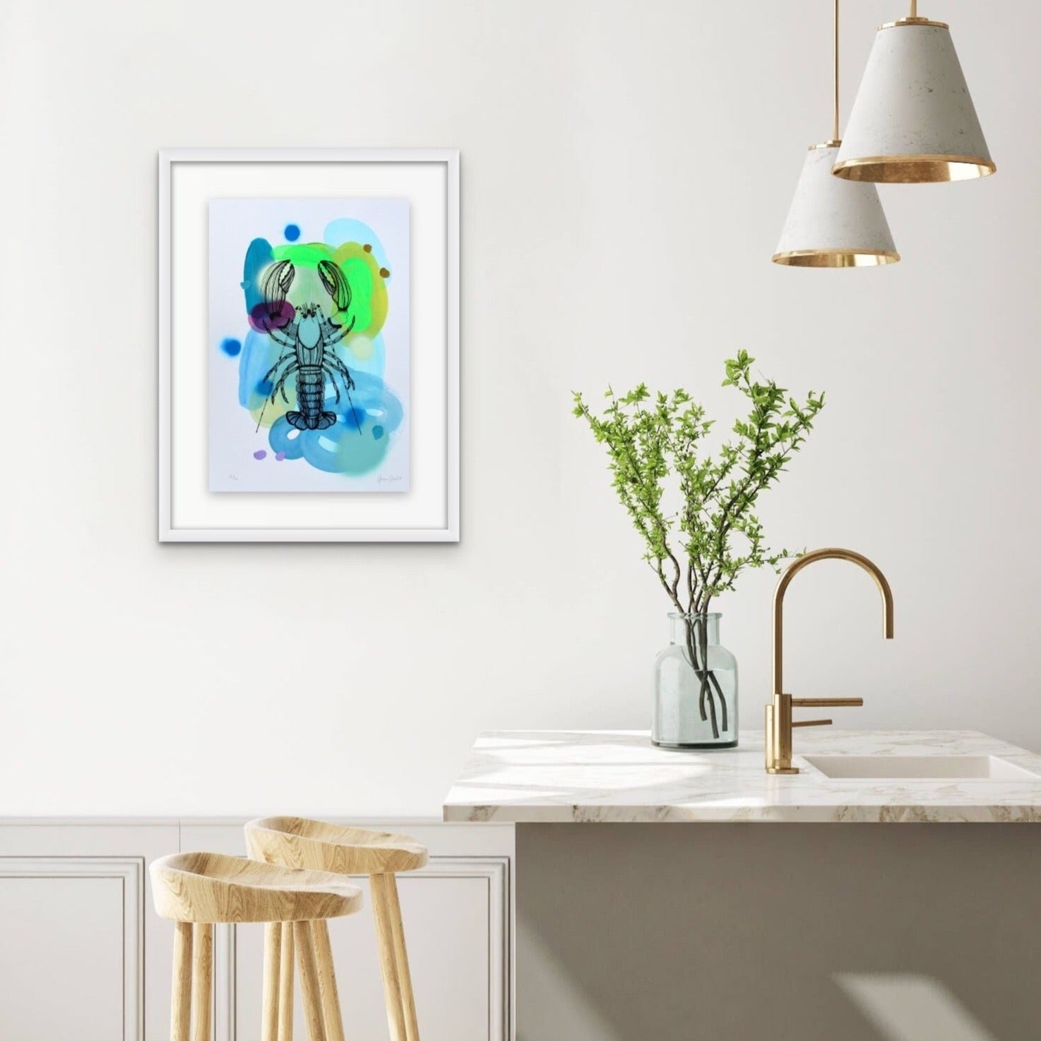 New Zealand Crayfish No.13 – Kina NZ Design + Artspace
